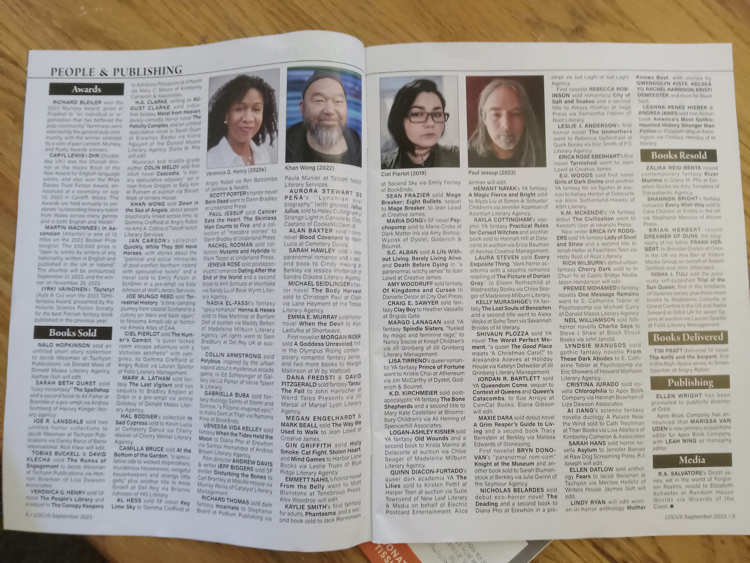 My Picture in the September Issue of Locus Magazine – the worlds of ...